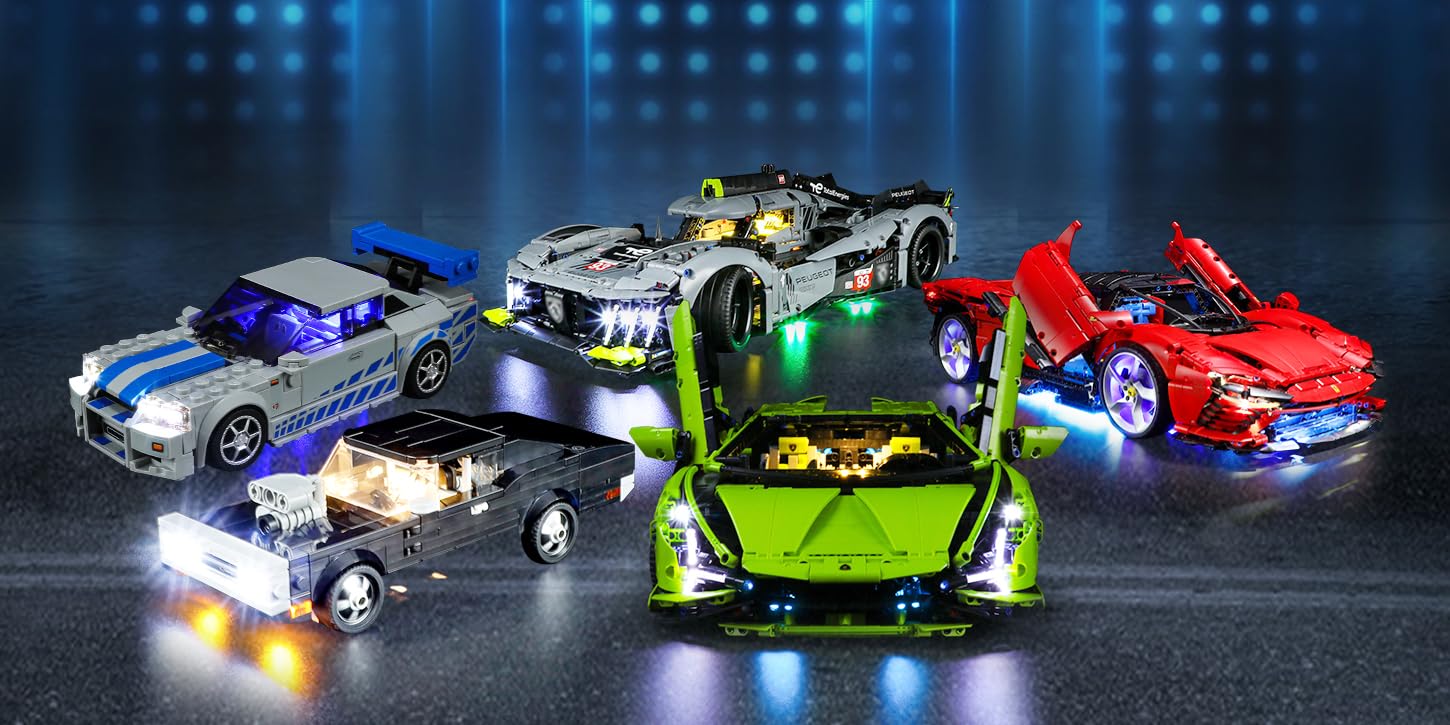 LEGO Vehicle Light Kits | LED Lighting for LEGO Cars & Motorcycles ...