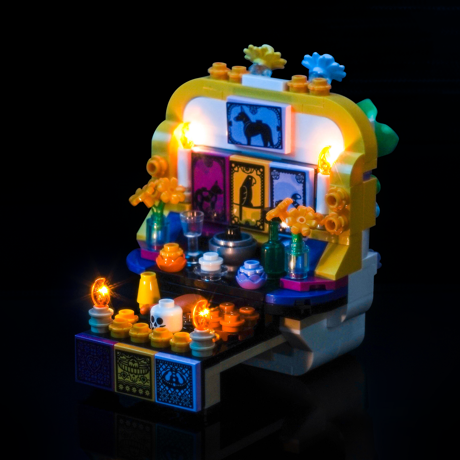 Light Kit for LEGO Altar of the Dead 40811 – Bricklume