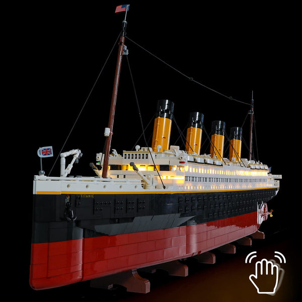Light Kit for LEGO 10294 Titanic | Realistic LED Lighting Display ...