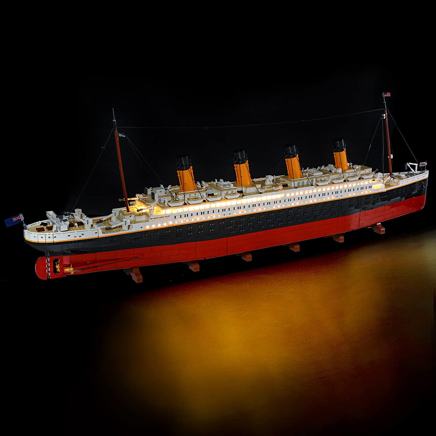Light Kit for LEGO 10294 Titanic | Realistic LED Lighting Display ...