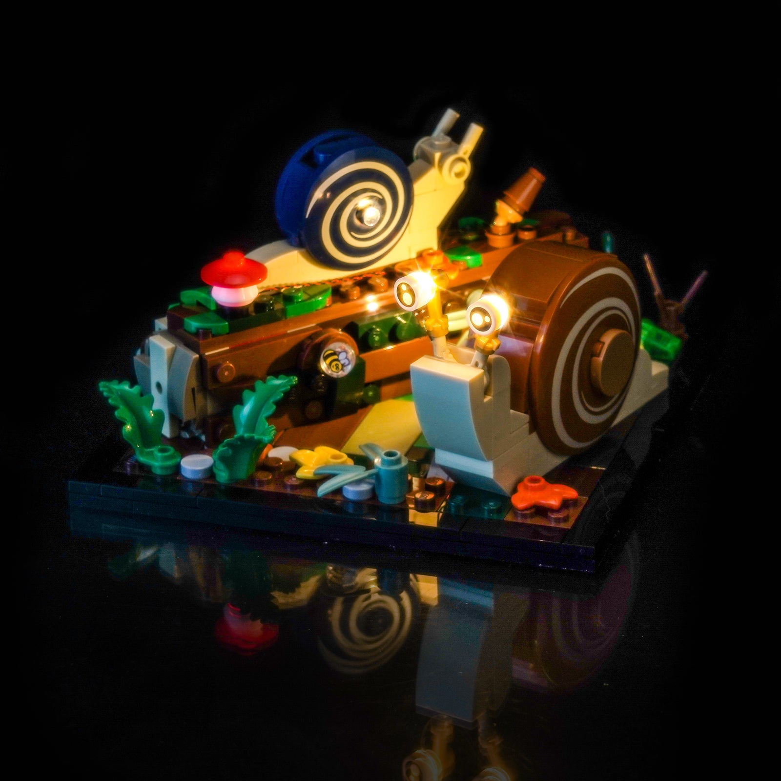 Light Kit for LEGO Ideas Friendly Snails 40788 – Bricklume